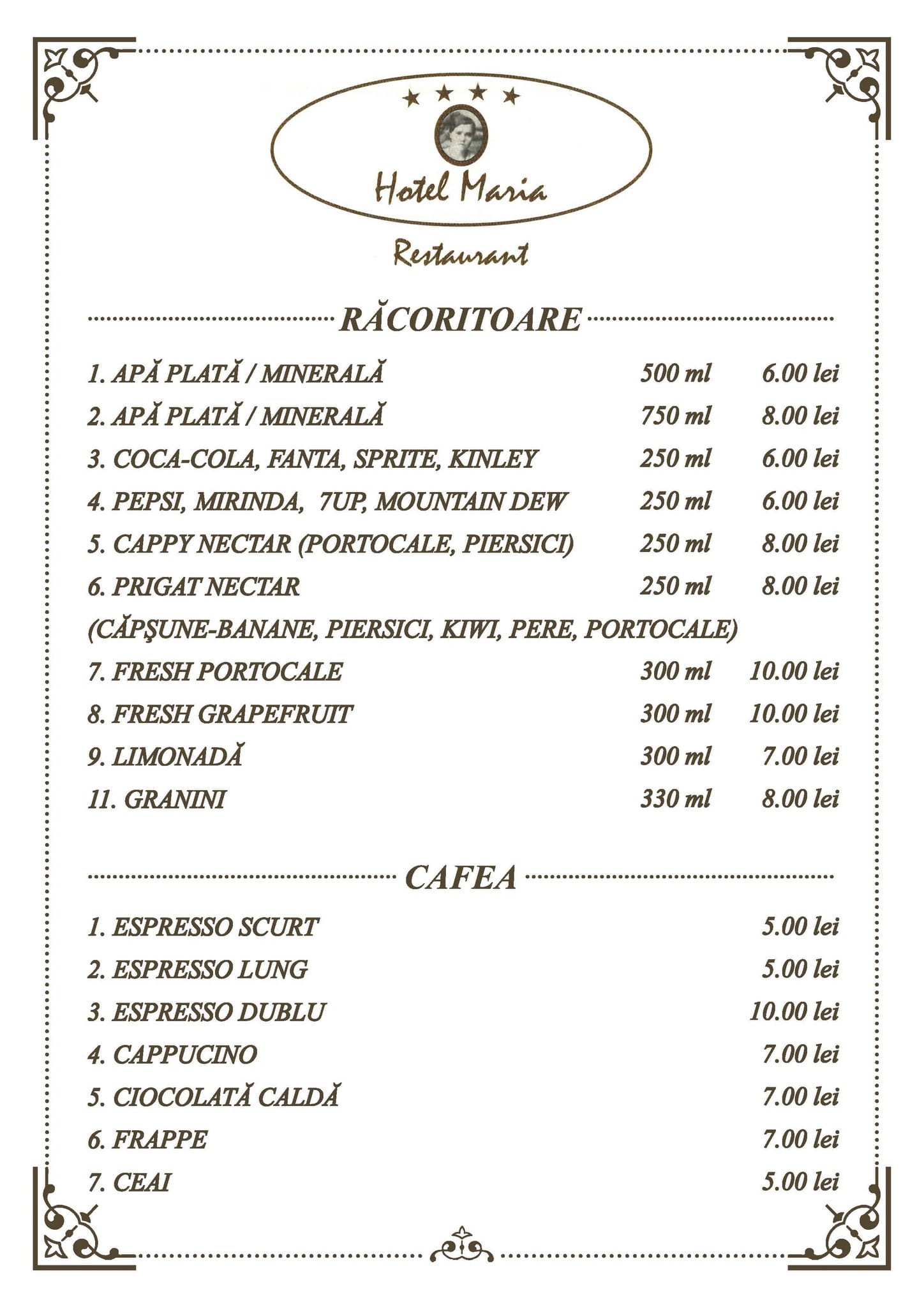Restaurant | Hotel Maria Botosani